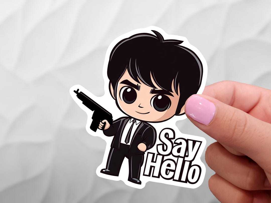 Tony Montana - Scarface Sticker - Etsy