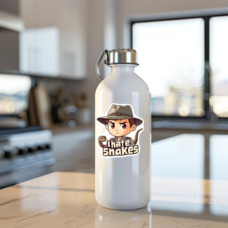 Indiana Jones - I Hate Snakes Sticker - Etsy