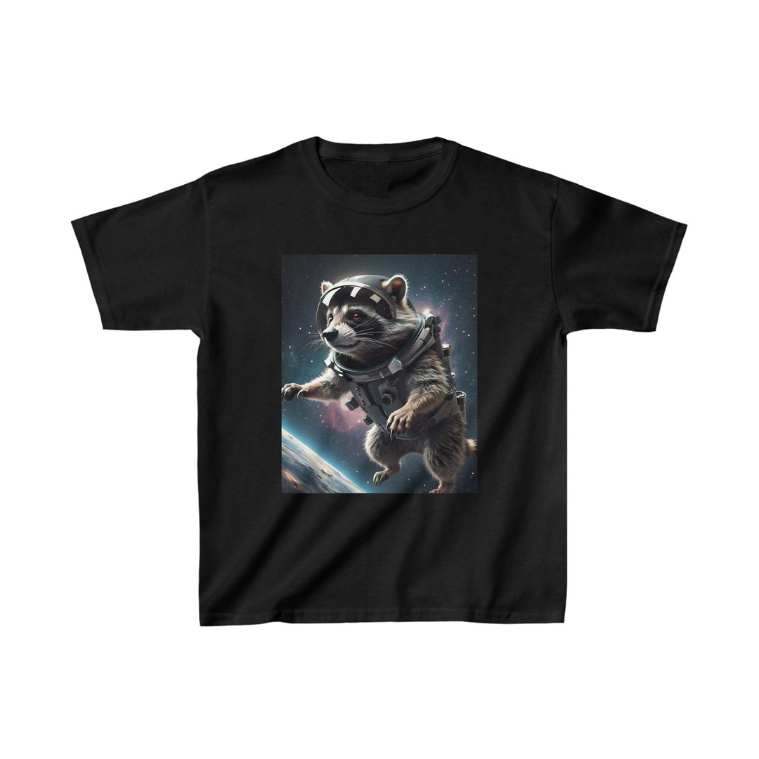 Rocko Racoon Kids T-shirt - Etsy