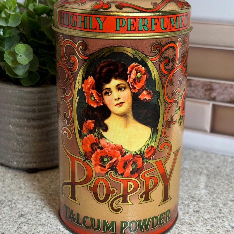 Talcum Powder Tin - Etsy