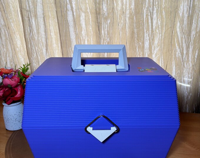 Vintage Purple Caboodles of California Plano 1990’s Nail Care Organizer ...