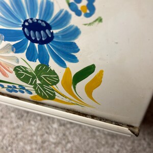 Vintage Metal Recipe Box Ransburg Wall Mounted Recipe Box With Pen ...