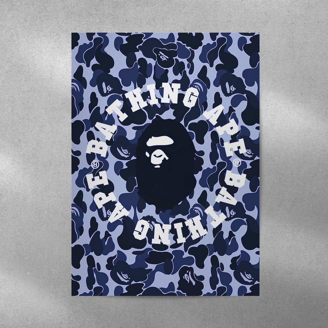 Bape Poster Bape Wallpaper Printable Art Poster for Bedroom - Etsy