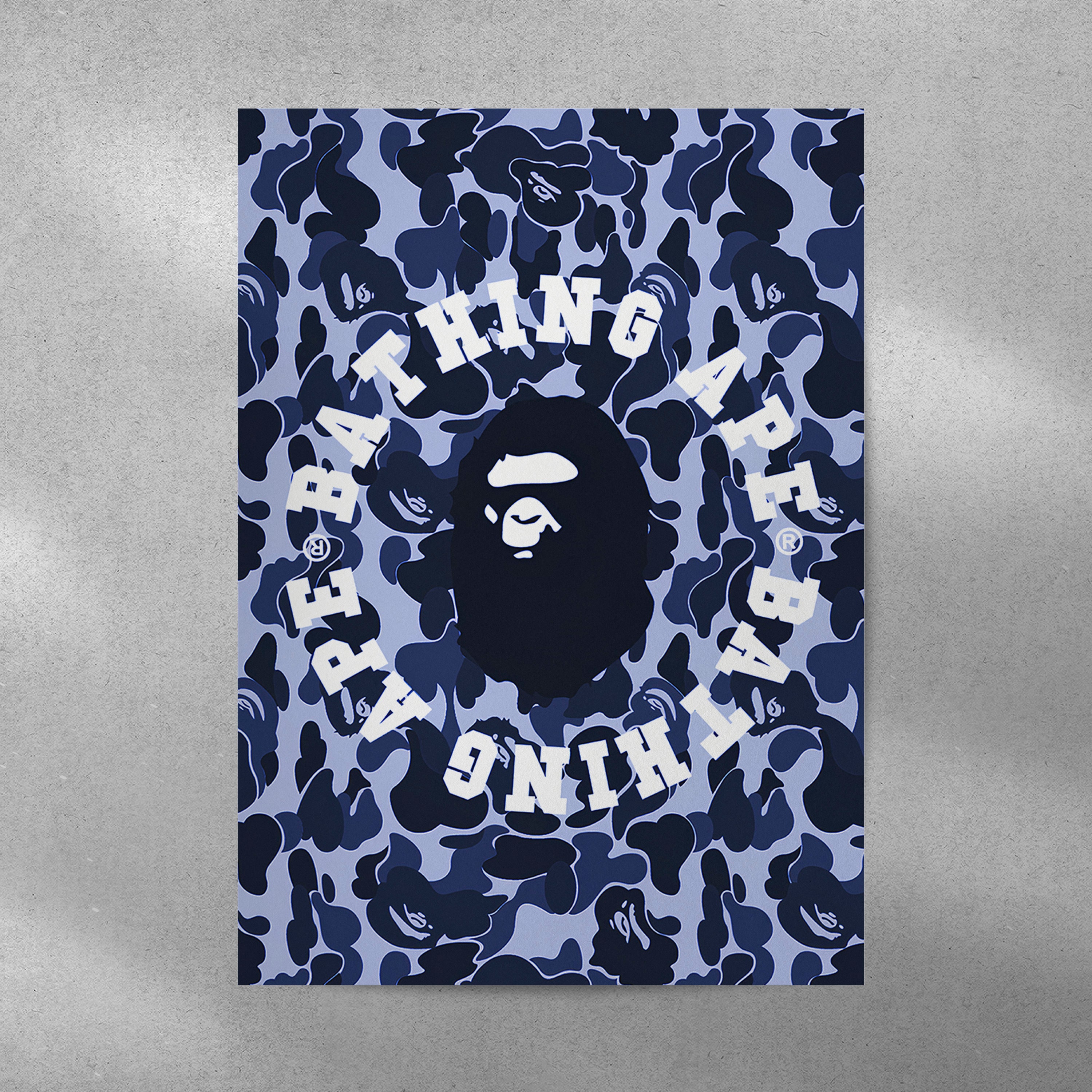 Bape Poster Bape Wallpaper Printable Art Poster for Bedroom - Etsy