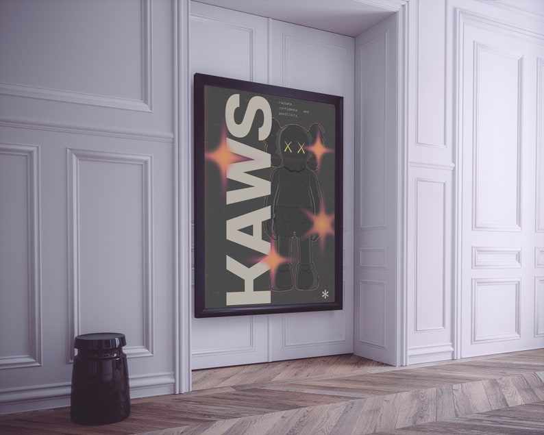 KAWS, Digital Download, Digital Art, Printable Art, Downloadable Art ...