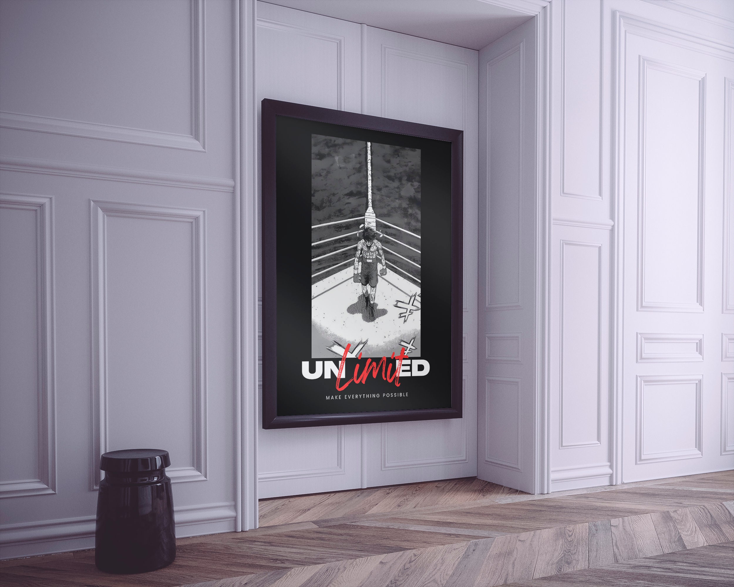 Hajime No Ippo Anime Motivational Poster, Unlimited Digital Download ...