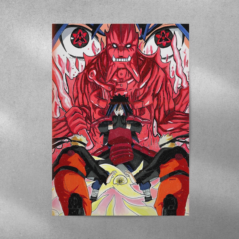 Naruto Poster, Anime Poster, Naruto Print, Manga Poster - Etsy