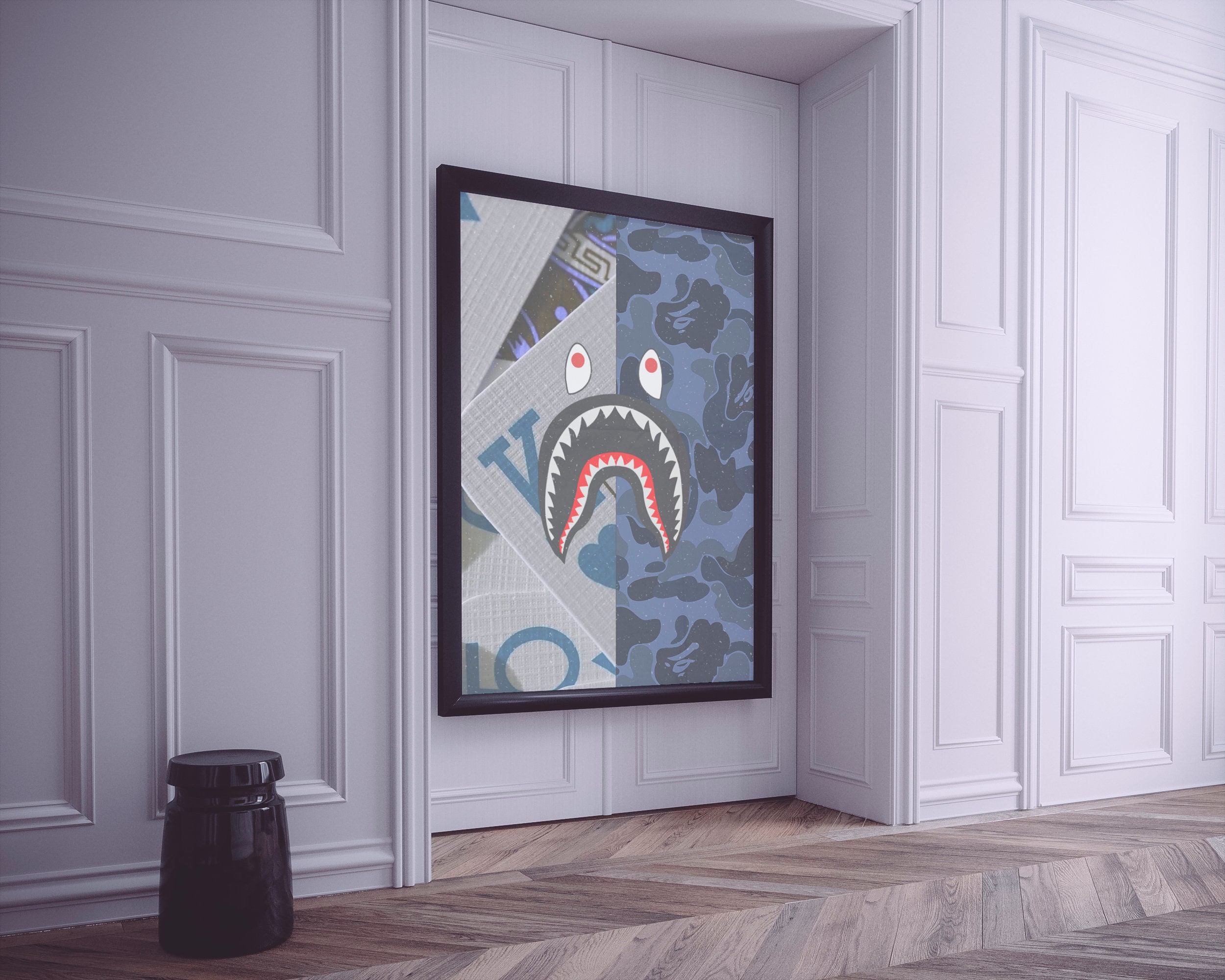 Bape Poster Bape Wallpaper Printable Art Poster for Bedroom - Etsy
