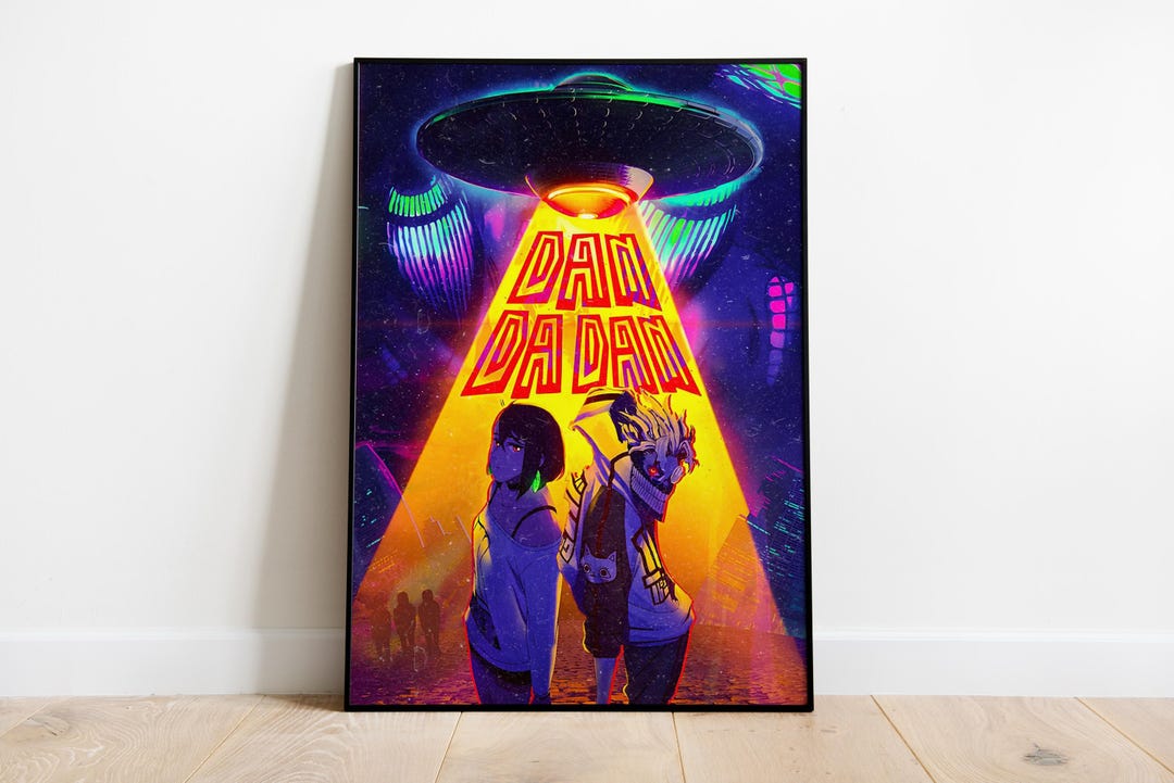 Dandadan Anime Poster, Digital Wall Art, Anime Fan Gift, Japanese ...
