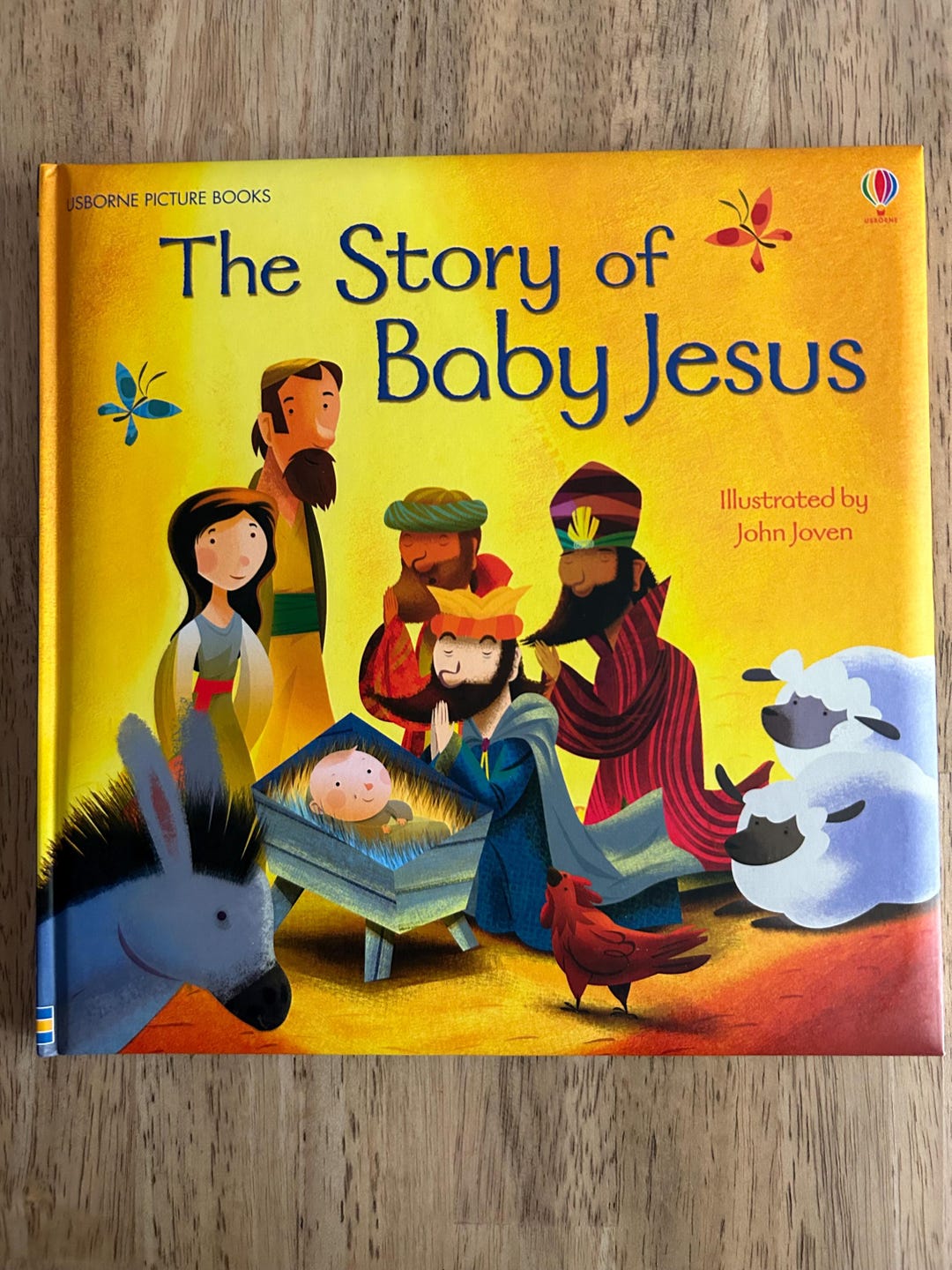 Usborne the Story of Baby Jesus Picture Book by Elizabeth Tanner - Etsy