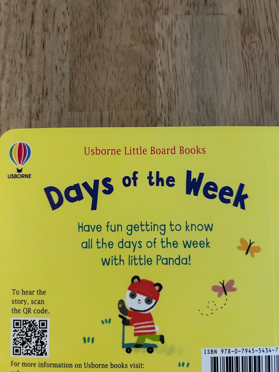 Days of the Week by Usborne Books board Book - Etsy