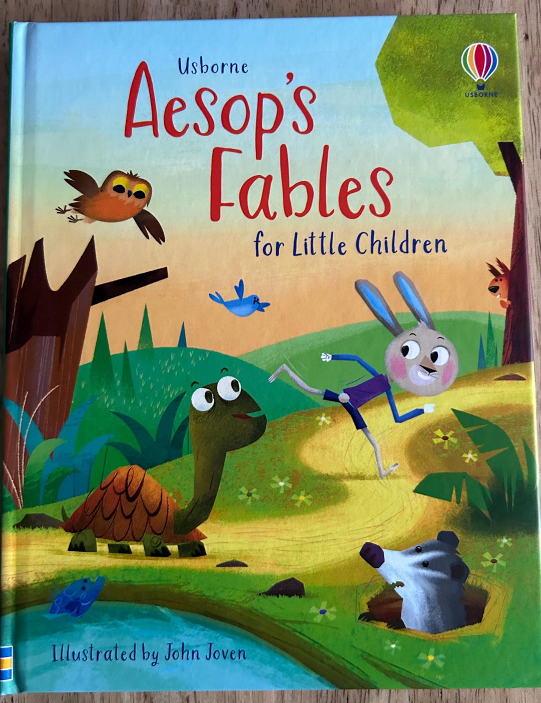 Aesop's Fables for Little Children by Usborne Books Hardcover - Etsy