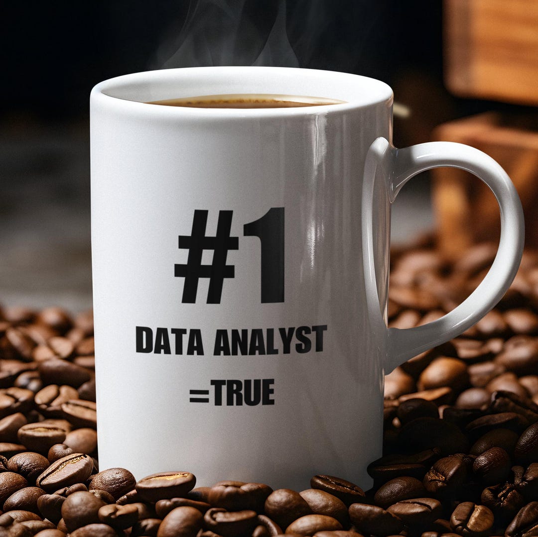 Number 1 Data Analyst Mug, Data Analyst Gift, Christmas Gift, Gift for ...