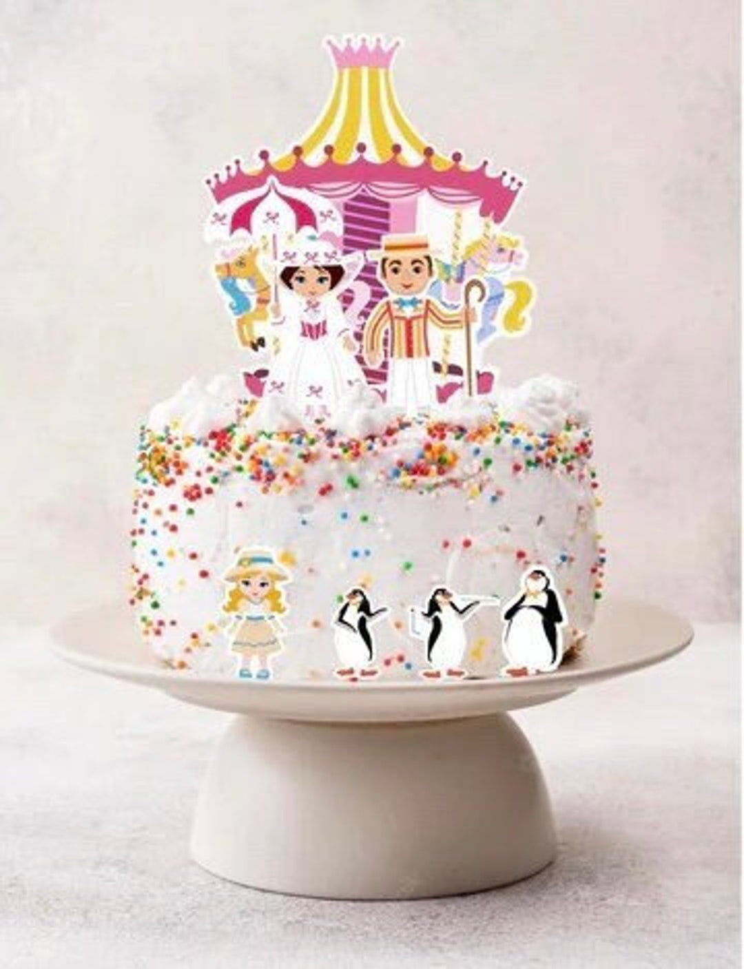 Mary Poppins Cake Topper - Etsy