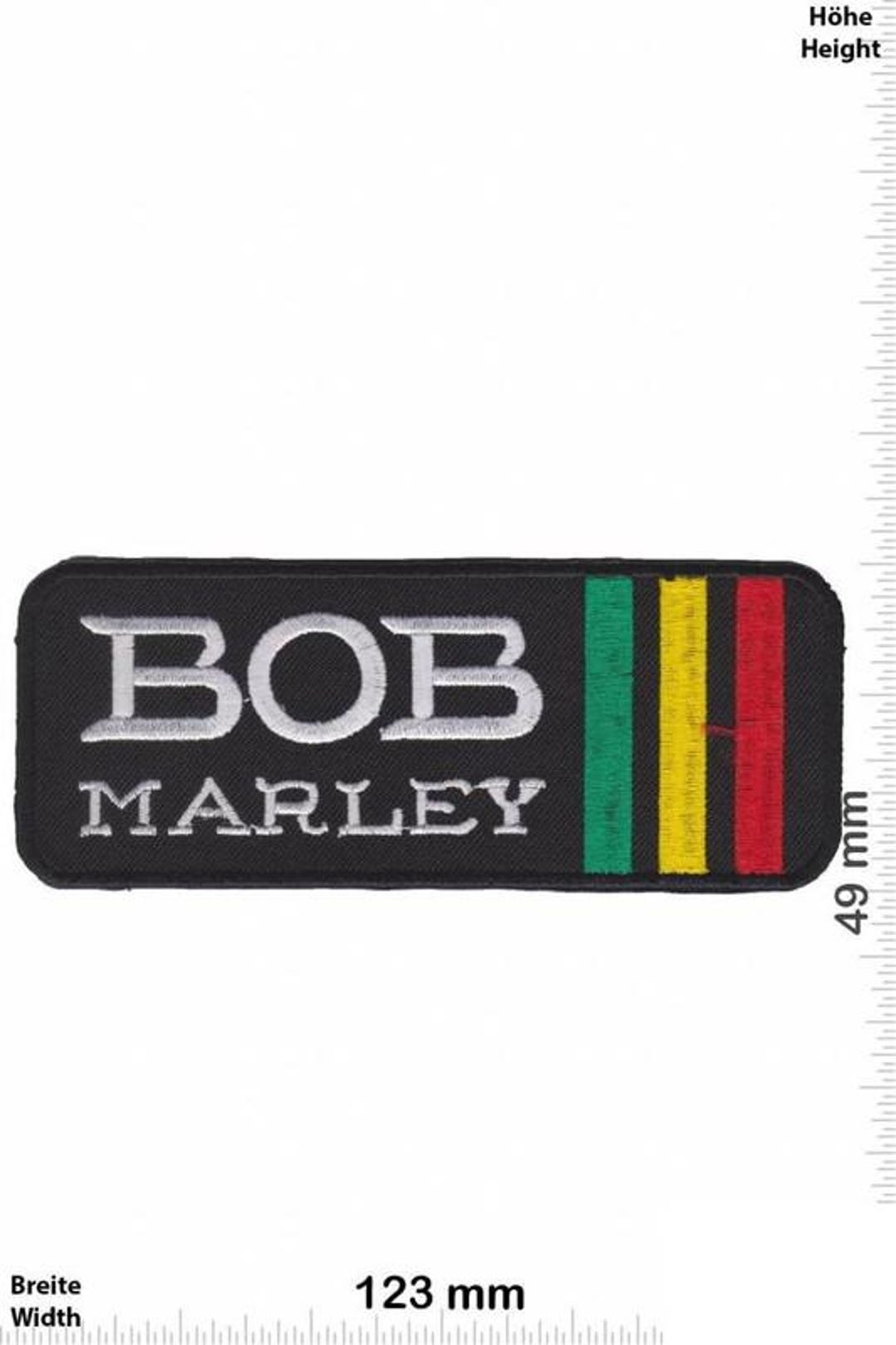Bob Marley Rasta Reggae Embroidered Patch Badge Applique Iron On - Etsy