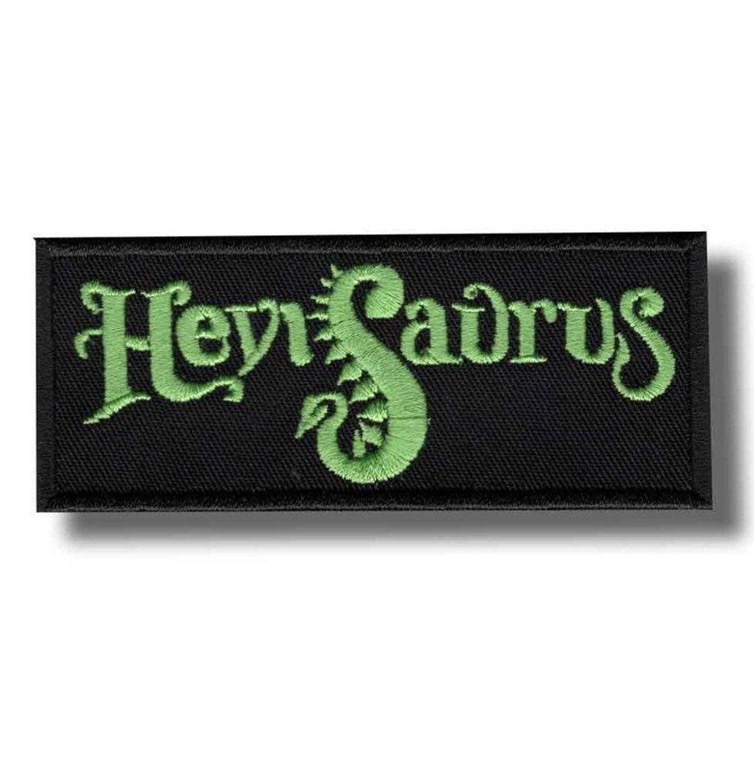 Hevisaurus Patch Badge Applique Embroidered Iron on C11e9c - Etsy