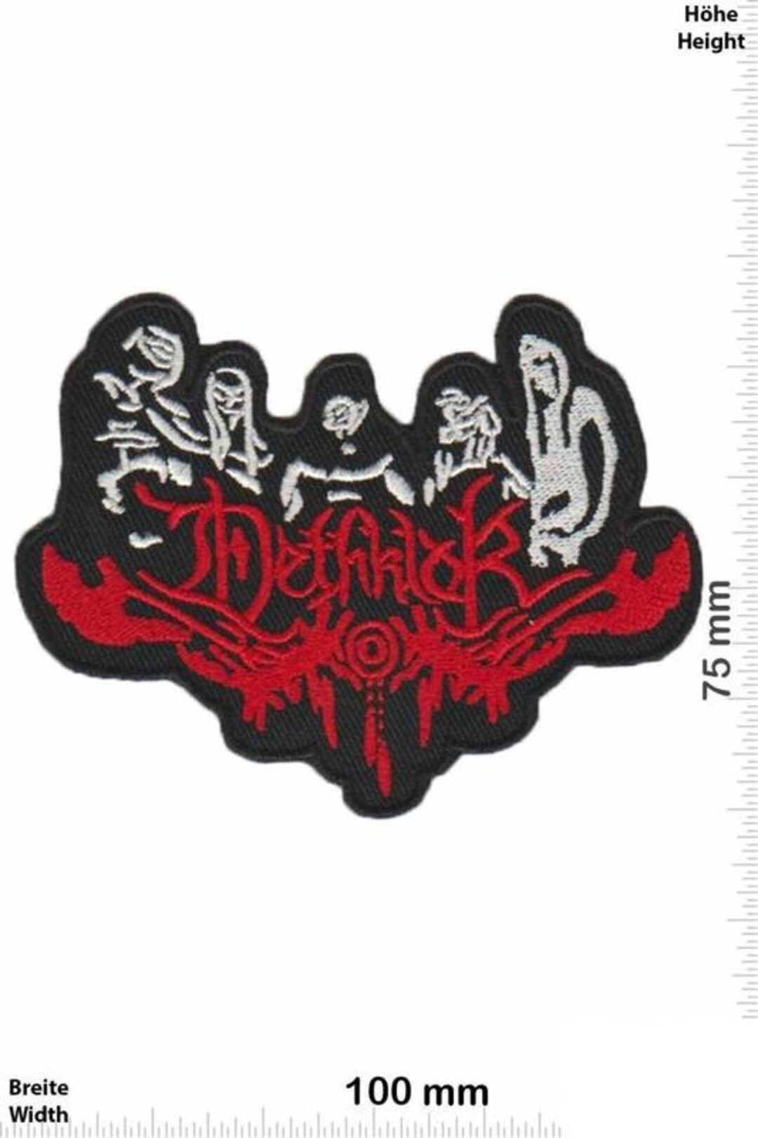 Dethklok Melodic Death Metal Band Metaloc Embroidered Patch Badge ...