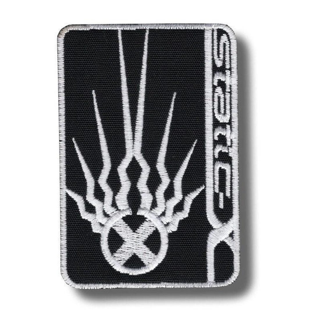 Static X Patch Badge Applique Embroidered Iron on B65f85 - Etsy