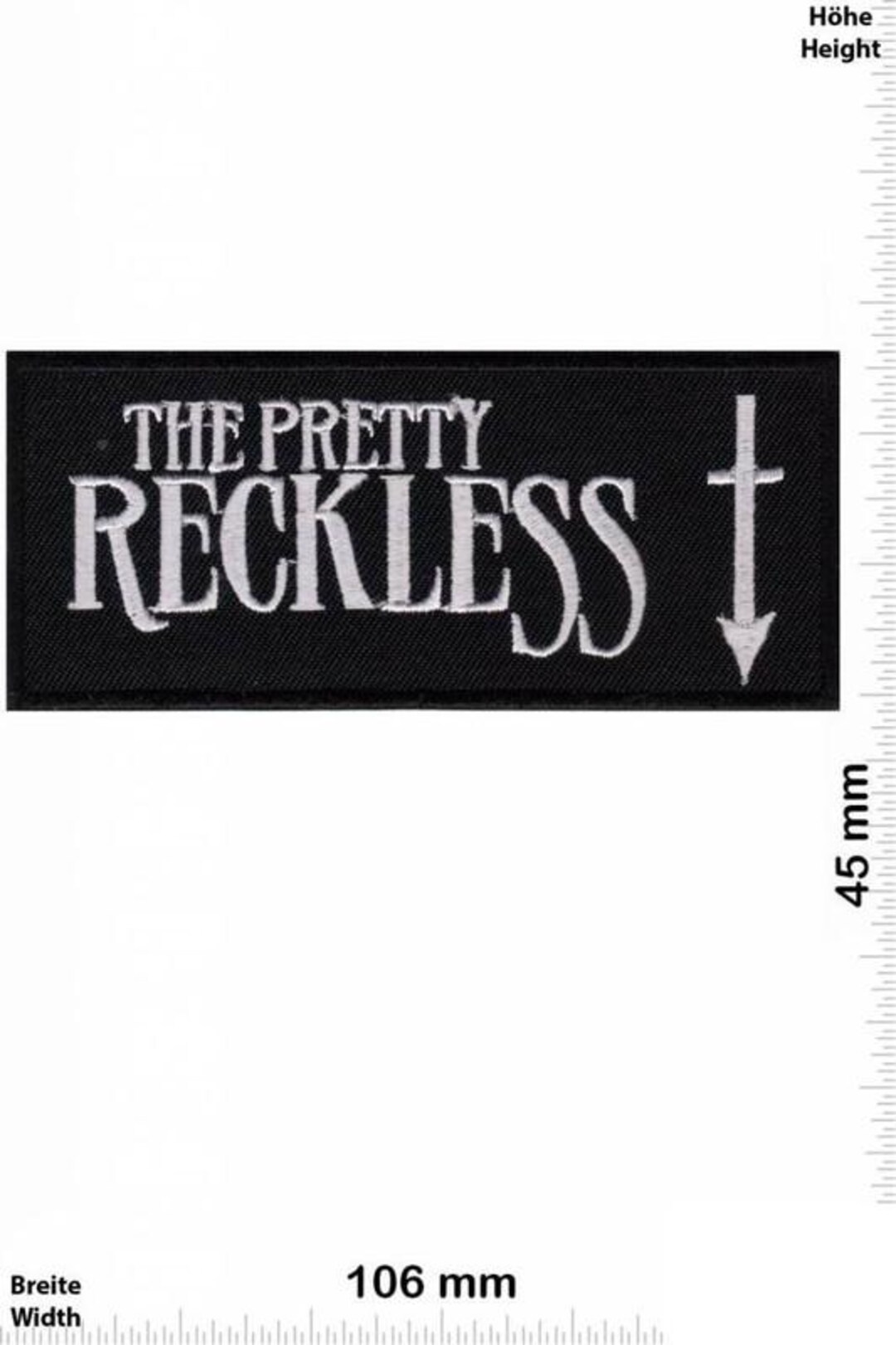 The Pretty Reckless Alternativ Embroidered Patch Badge Applique Iron On ...