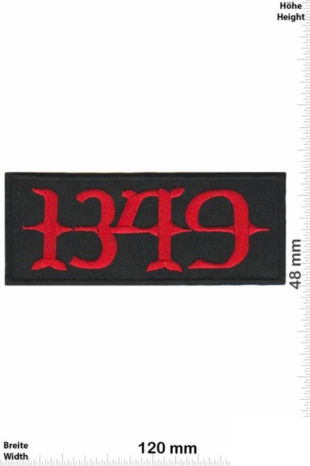 1349 Black Metal Band Embroidered Patch Badge Applique Iron On - Etsy