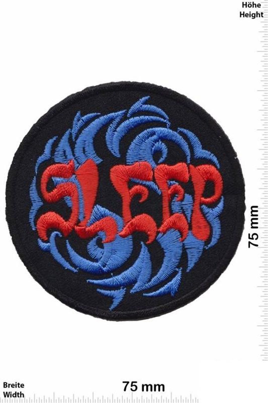 Sleep Stoner Doom Band Embroidered Patch Badge Applique Iron On - Etsy