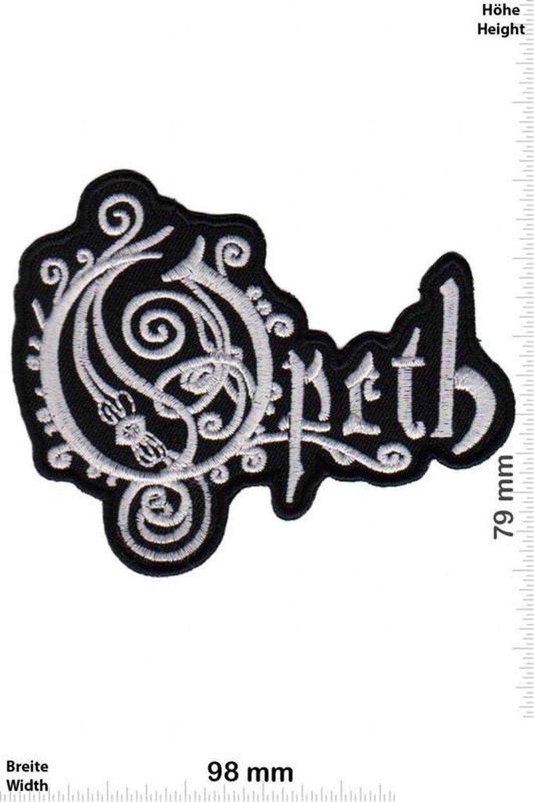 Opeth Small Metal Band Embroidered Patch Badge Applique Iron On - Etsy