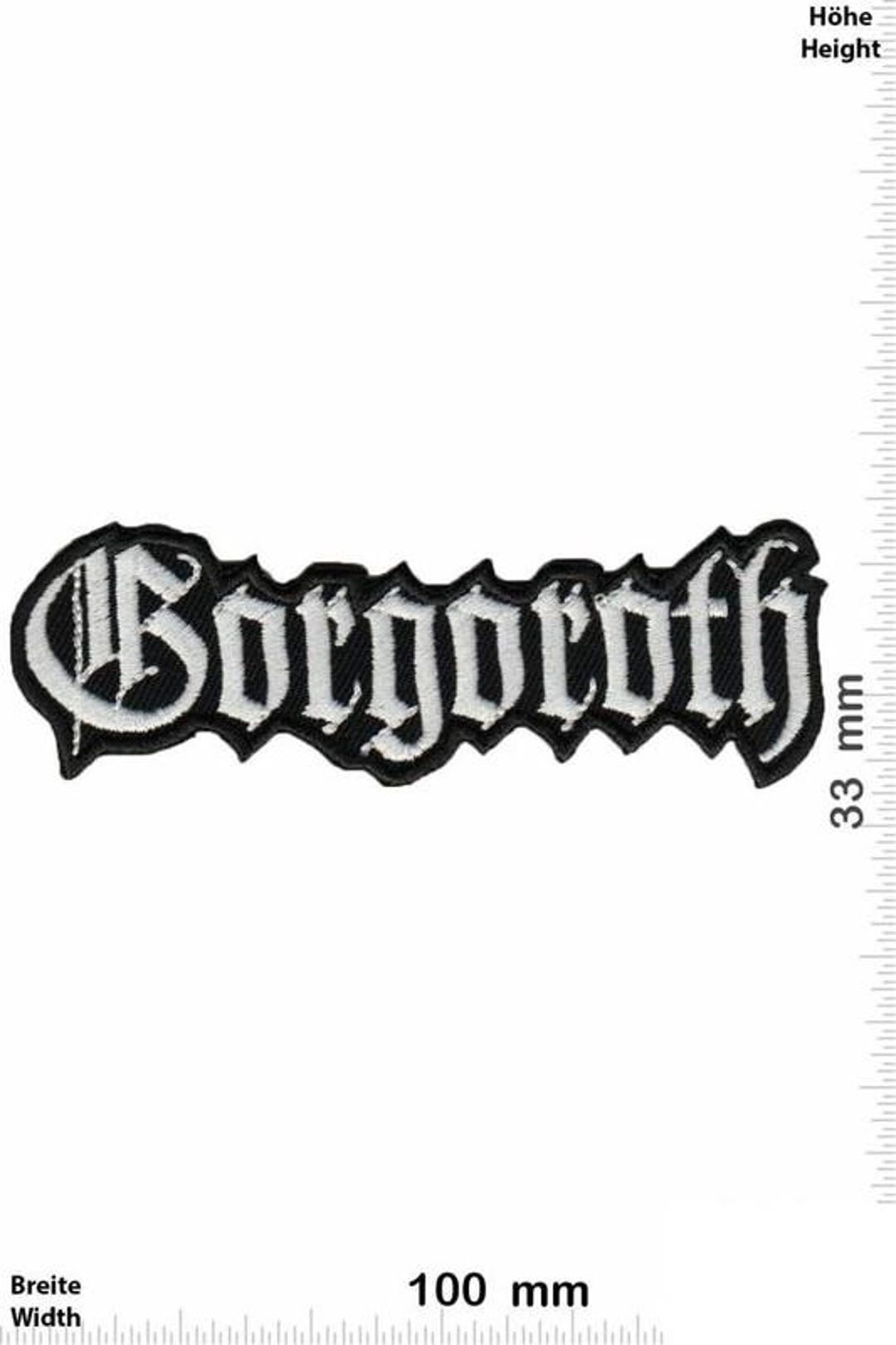Gorgoroth Black Metal Band_1 Embroidered Patch Badge Applique Iron On ...