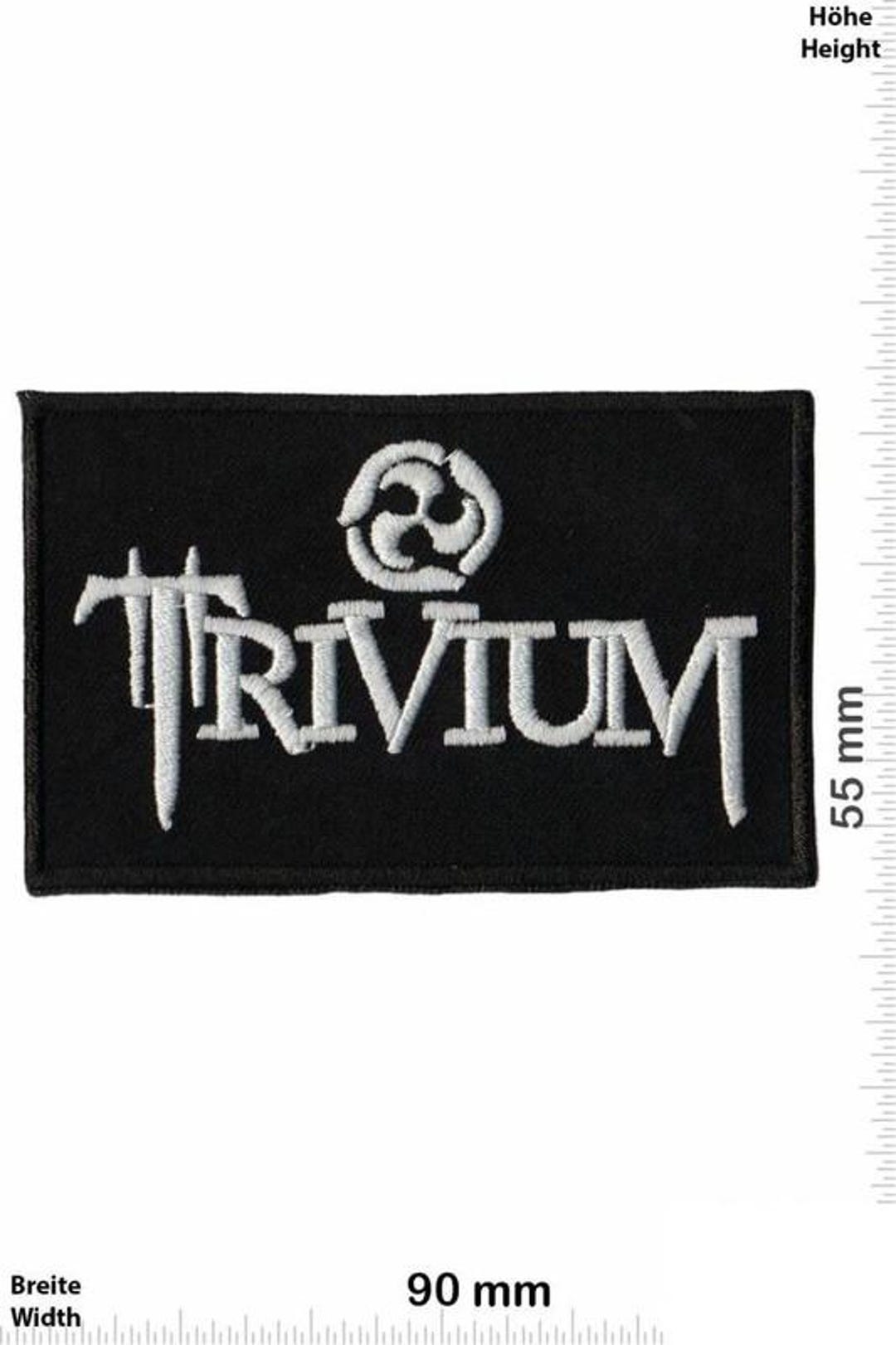 Trivium Us Metal Band_1 Embroidered Patch Badge Applique Iron On - Etsy