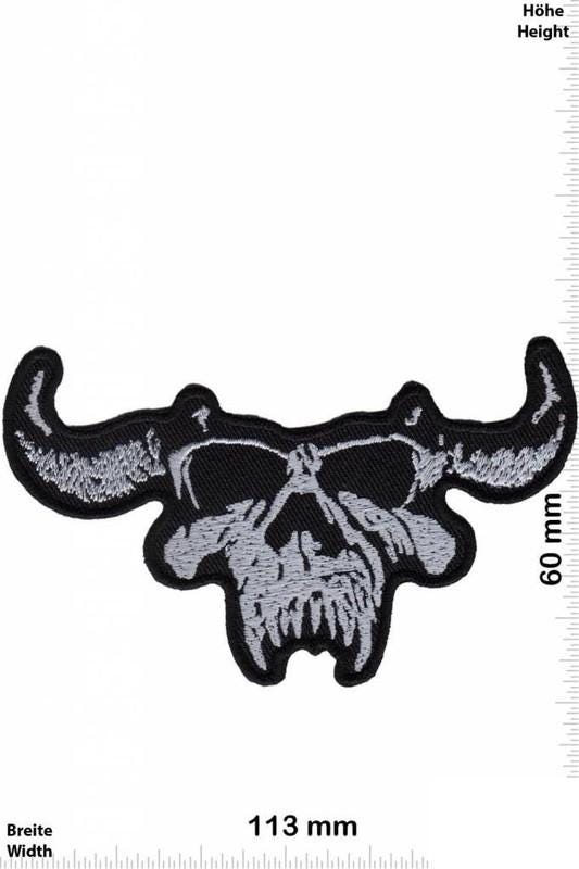 Danzig Skull Logo Embroidered Patch Badge Applique Iron On - Etsy