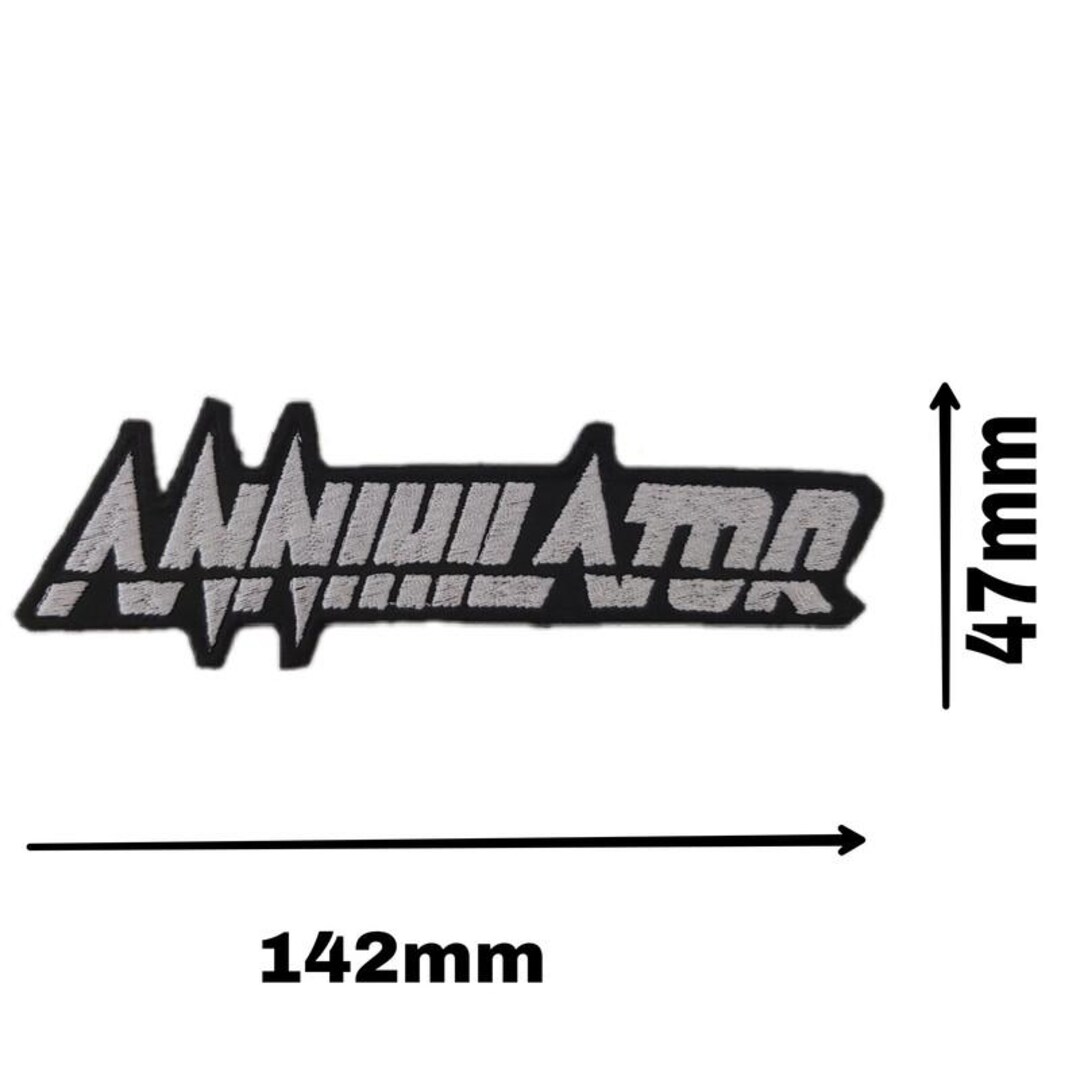 Annihilator Embroidered Patch Badge Applique Iron On - Etsy