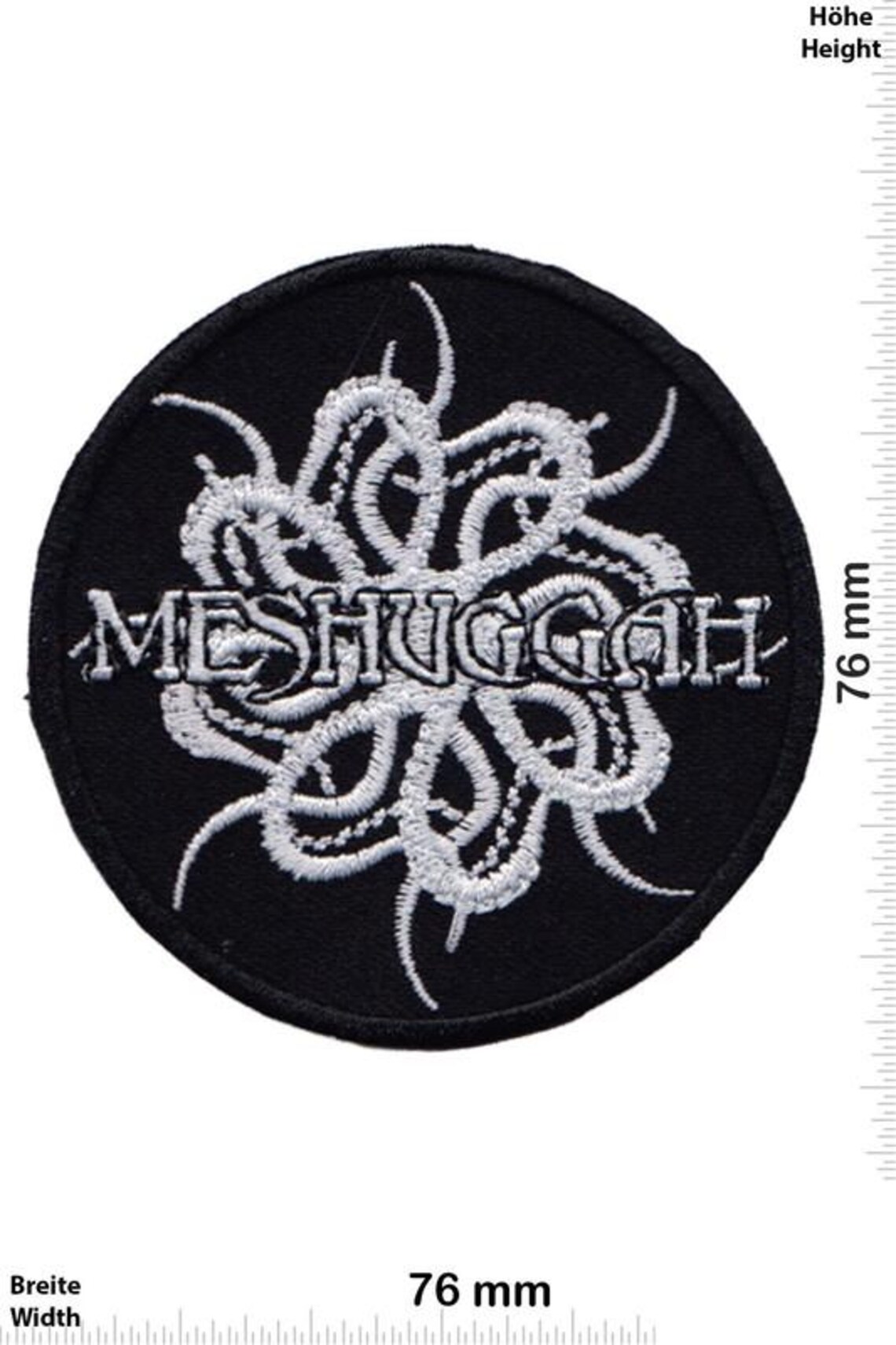 Meshuggah Metal Band Embroidered Patch Badge Applique Iron On - Etsy