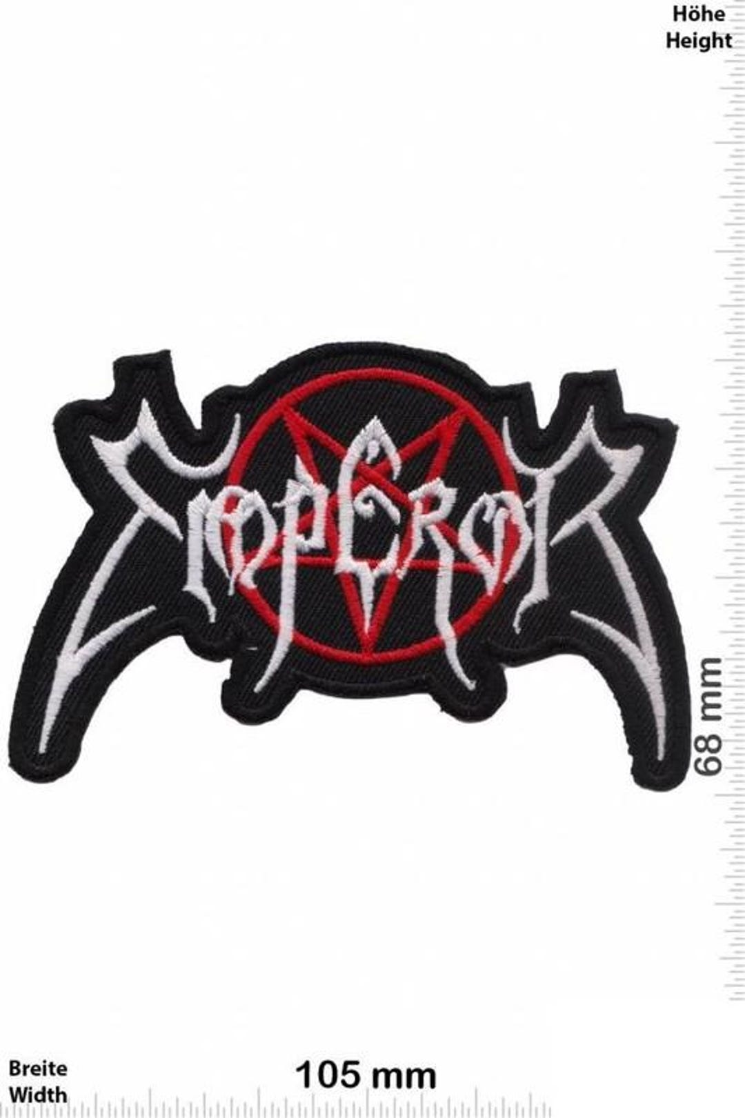 Emperor Black Metal Band Embroidered Patch Badge Applique Iron On - Etsy