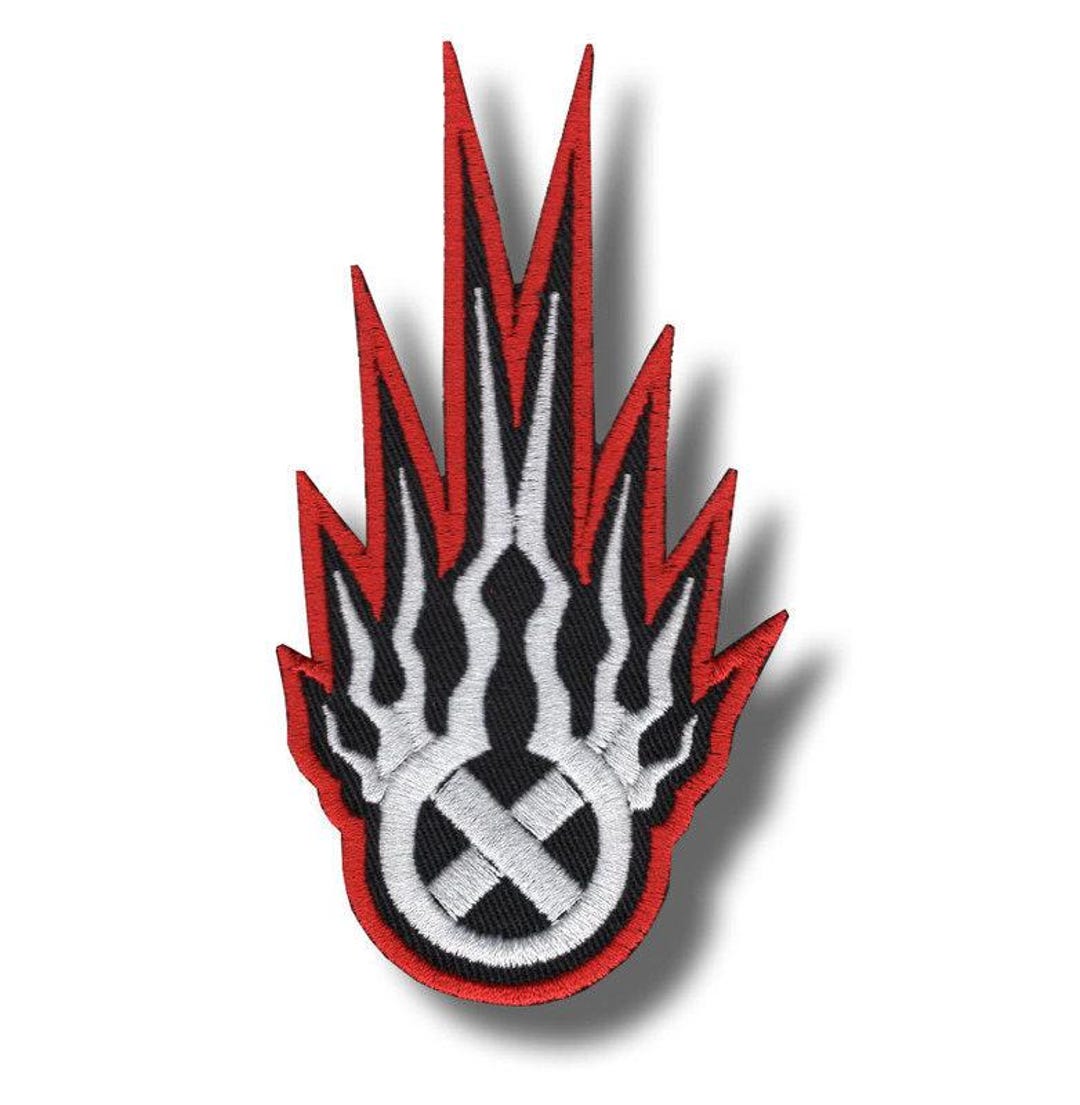 Static X Patch Badge Applique Embroidered Iron on Da14ad - Etsy