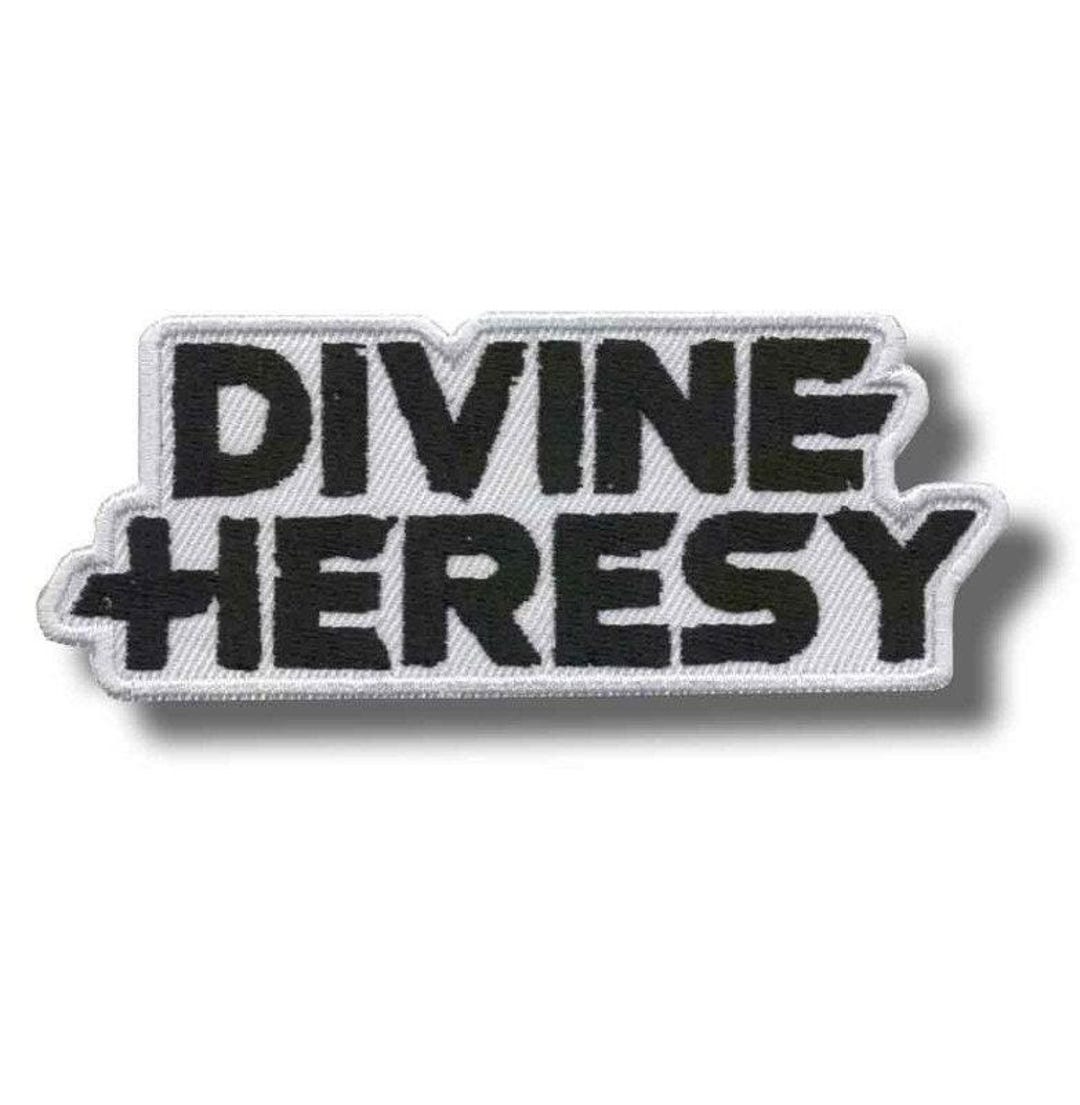 Divine Heresy Patch Badge Applique Embroidered Iron on Ae8fb0 - Etsy