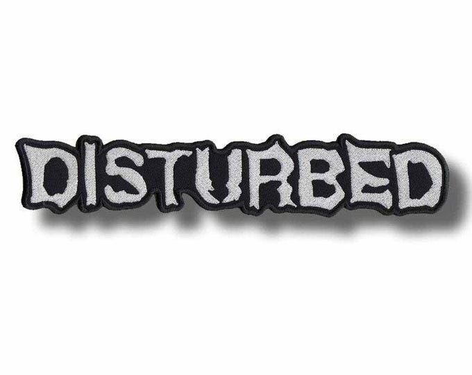 Disturbed Patch Badge Applique Embroidered Iron on 561cc2 - Etsy