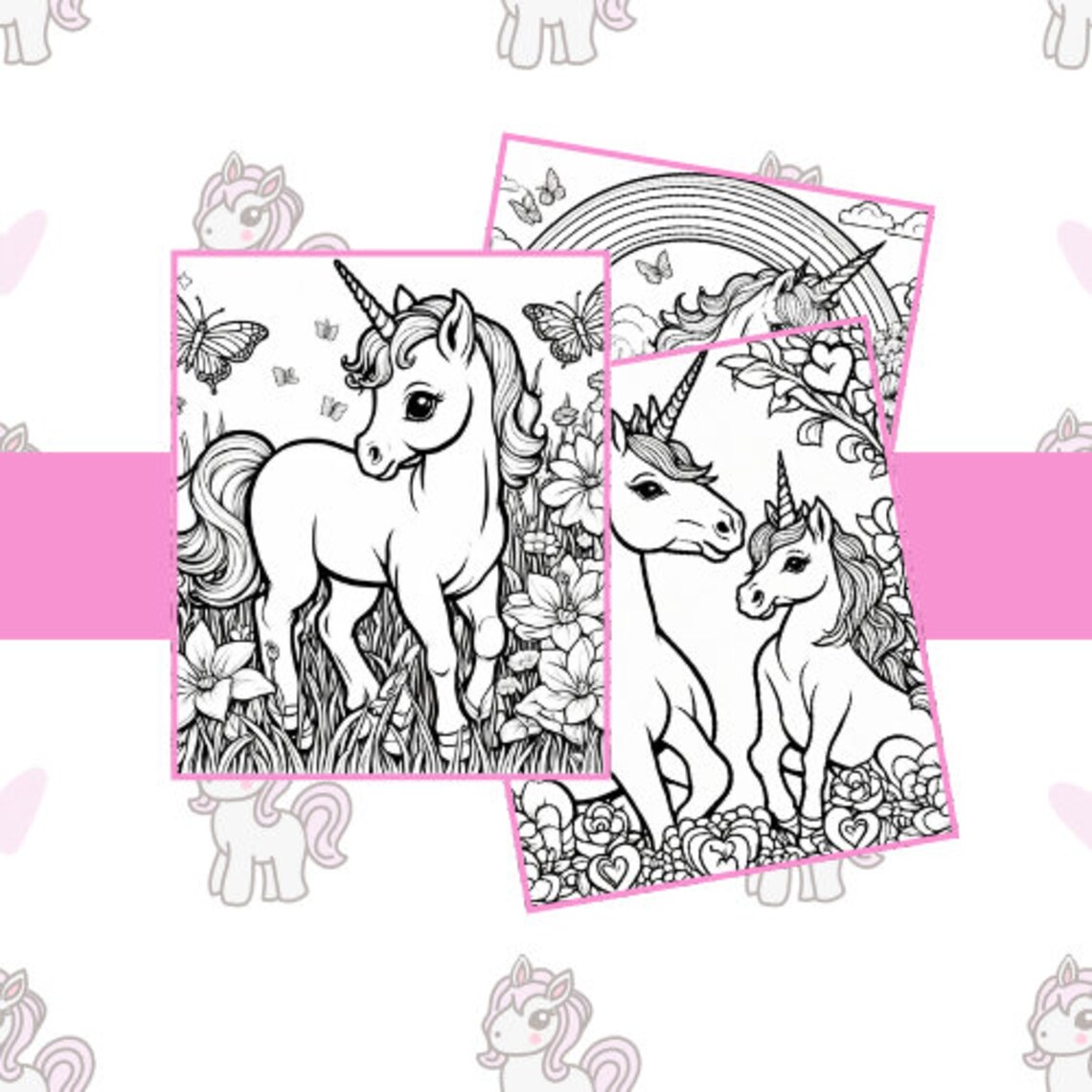 6 Unicorn Coloring Pages | Cute Coloring Pages | Coloring Pictures ...