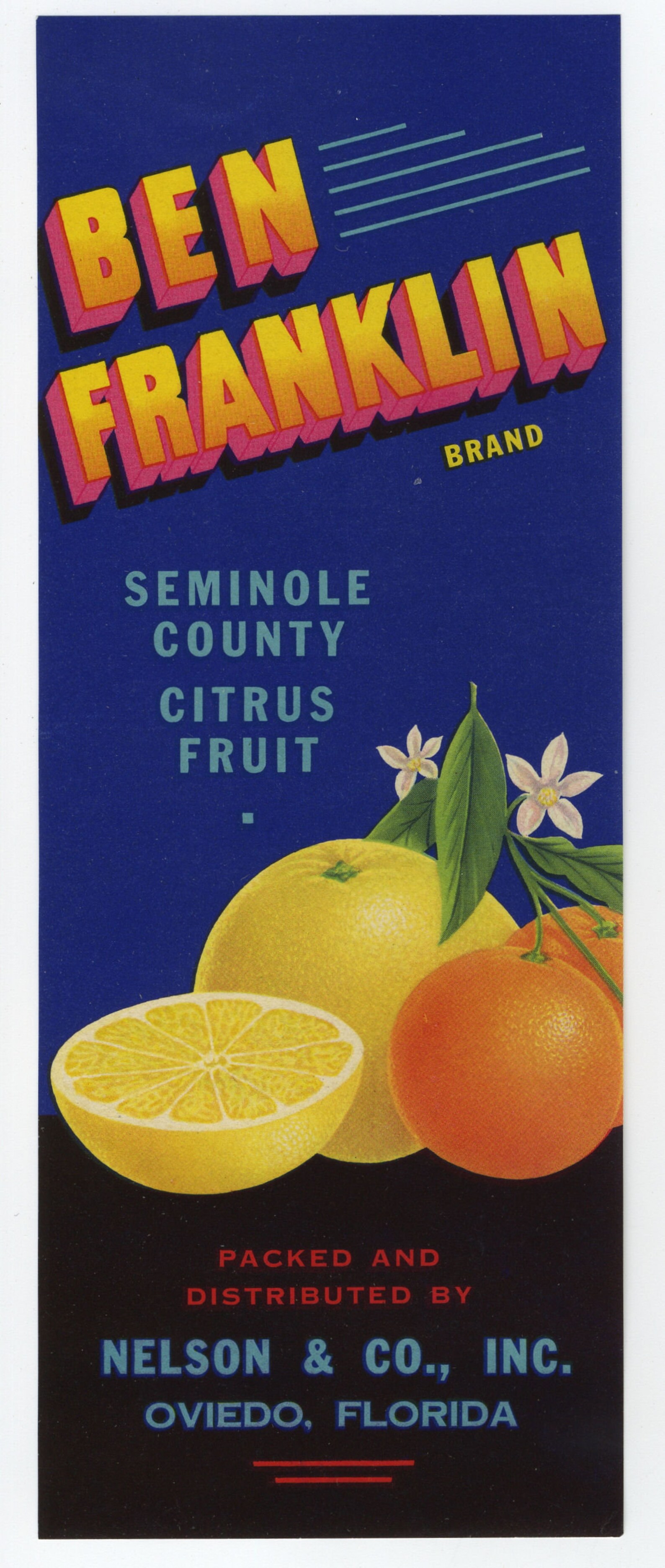 Six Different Florida Fruit Crate Labels - Etsy
