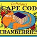 Cape Cod Mass Cranberry Large Refrigerator Magnet Free US Shipping - Etsy