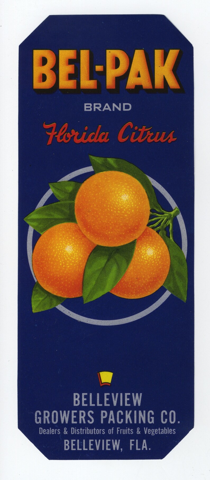 Six Different Florida Fruit Crate Labels - Etsy