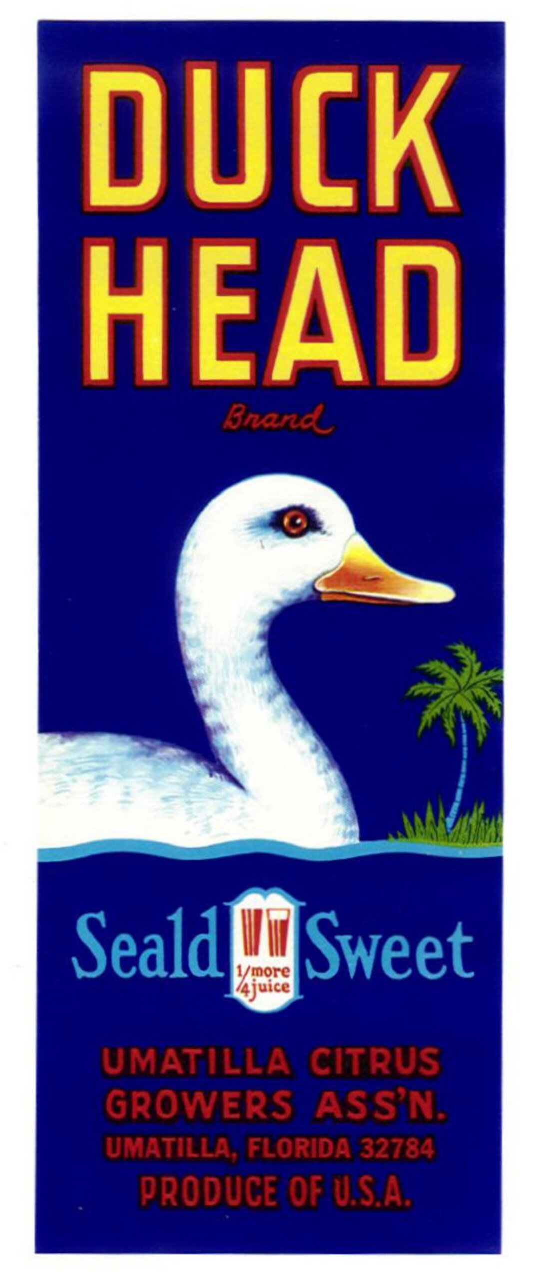 Six Different Florida Fruit Crate Labels - Etsy