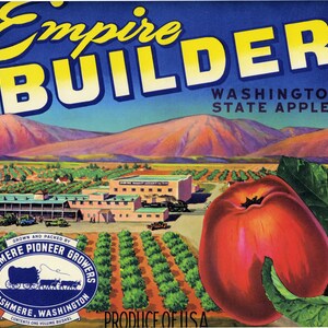 10 Different Original Apple Crate Labels A - Etsy