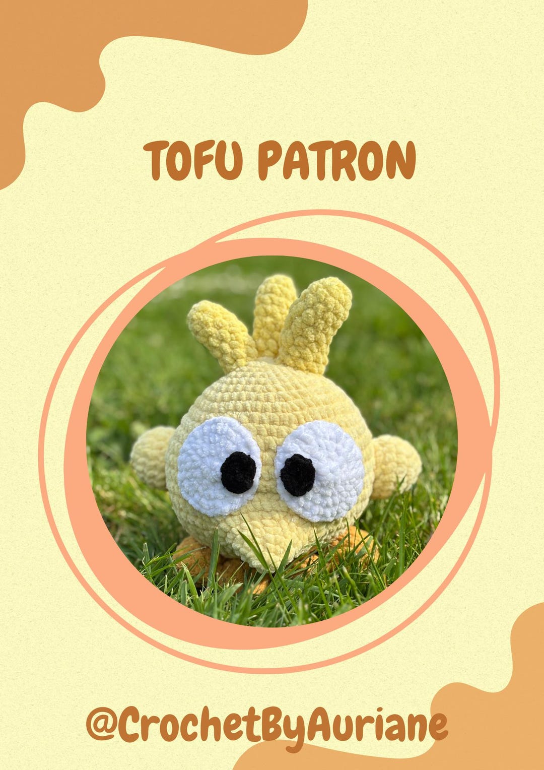 "tofu" Crochet Pattern - Etsy