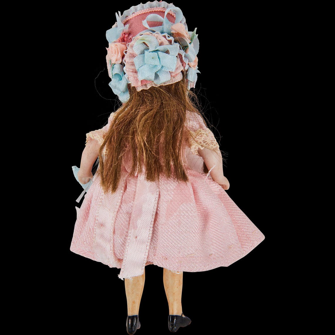 Antique Miniature German 3 Inch Doll With an Exquisite Costume - Etsy