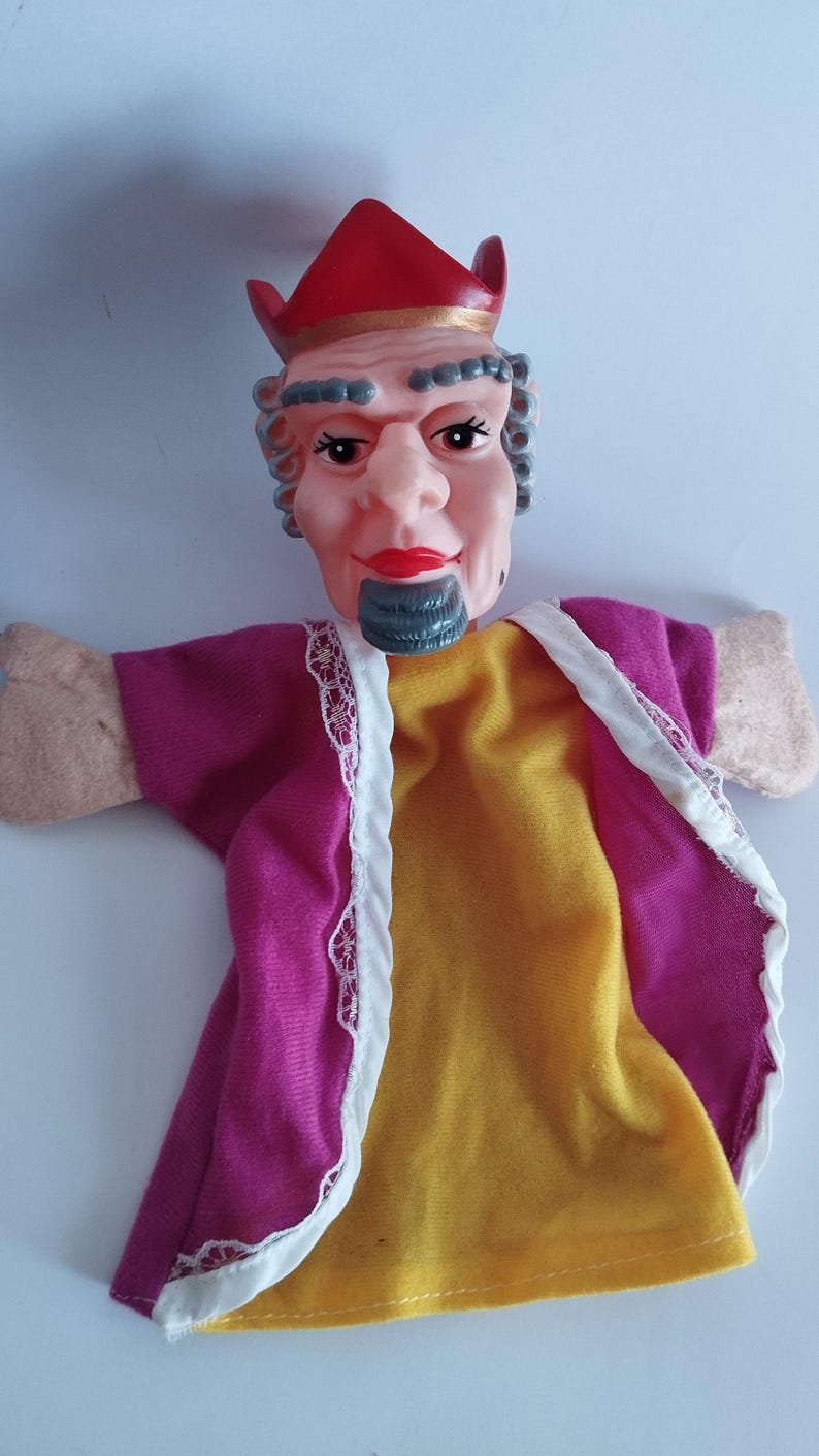 Vintage German Hand Puppets Rubber Heads Lot of 5 - Etsy