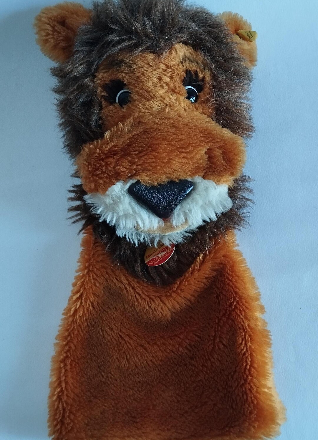 Vintage 70's Steiff Mimic Lion Hand Puppet Plush 6481/35 - Etsy