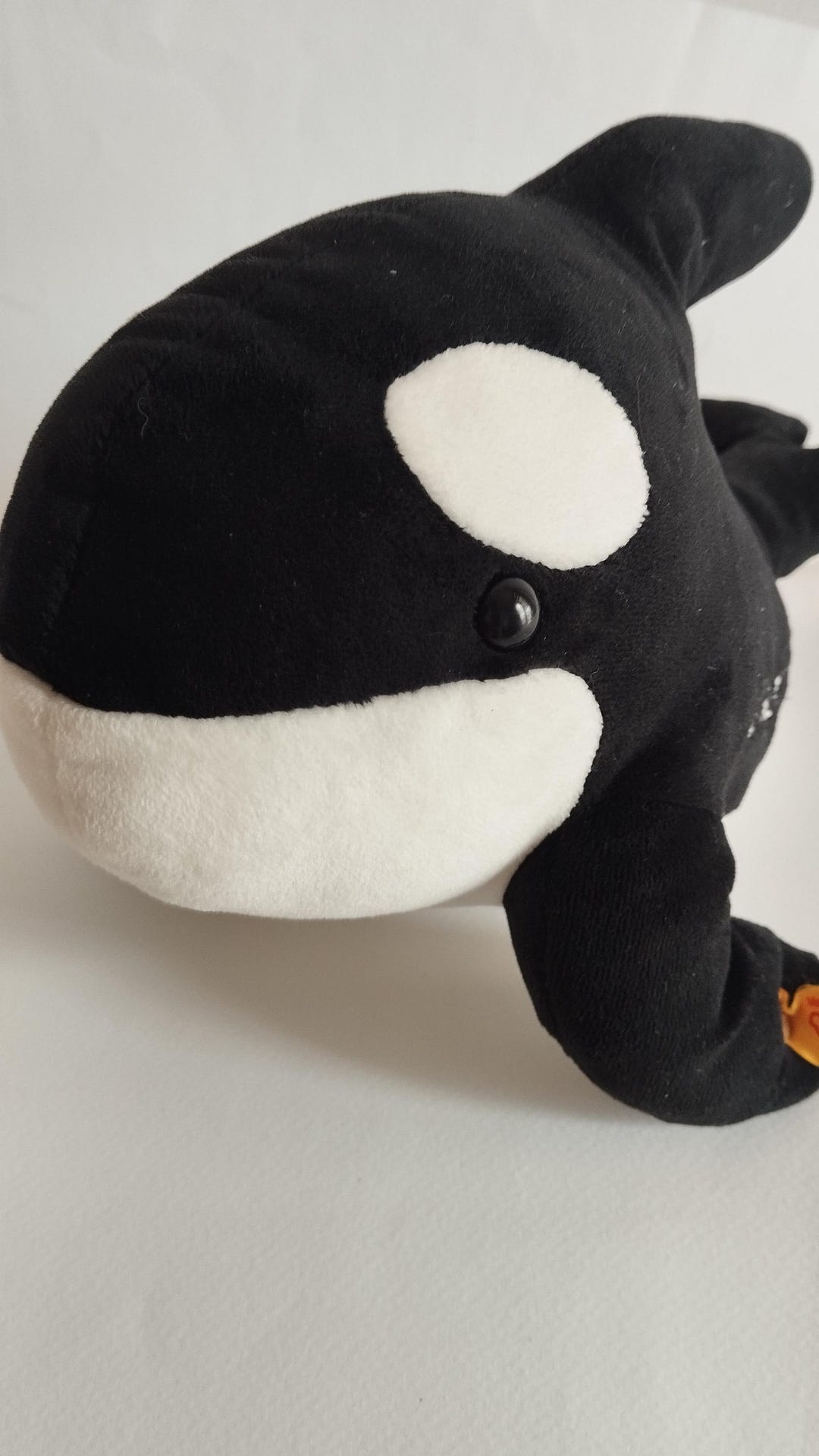 Steiff Plush Orca Black White Allianz EAN 989940 13" - Etsy