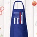 American Flag Kitchen Apron, USA Flag Apron, Grilling Tools Apron, Mens ...