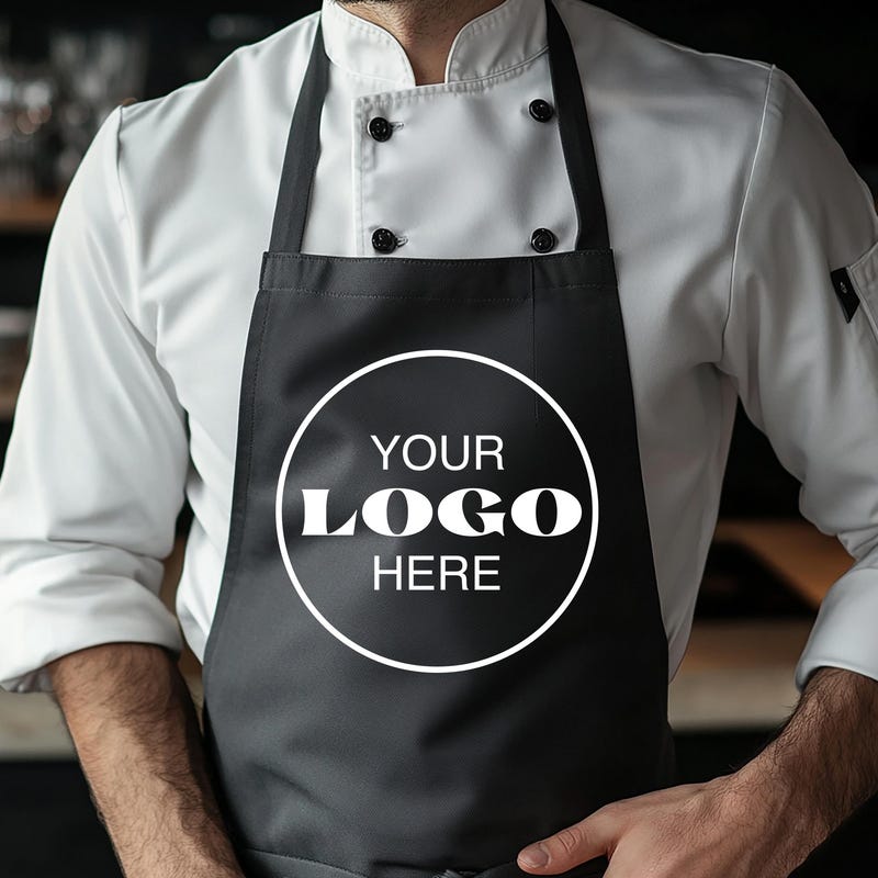 Baking Apron Custom Logo - Etsy