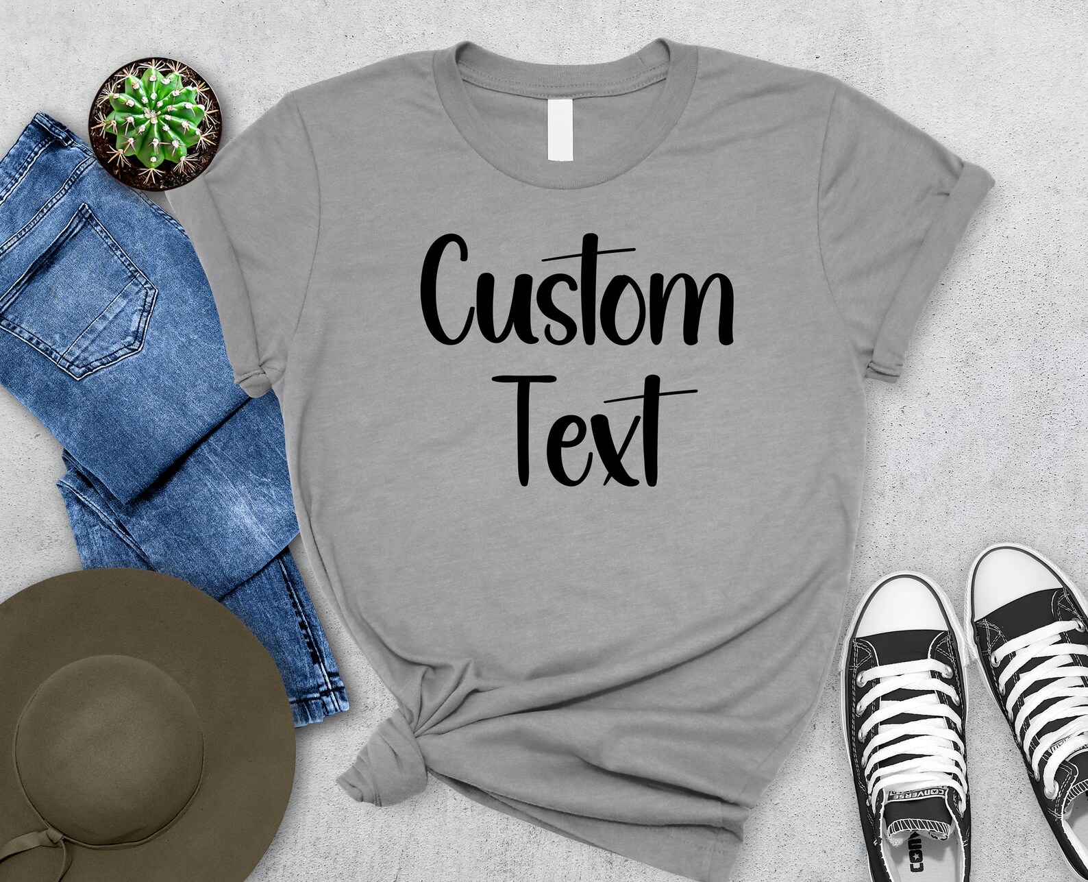 Custom Shirt | Personalized Text Shirt | Customize Your Own Tee | Make ...