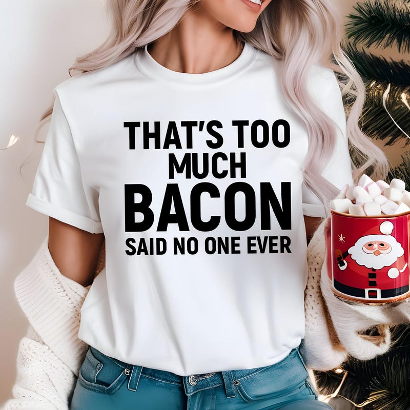 Bacon T Shirt - Etsy